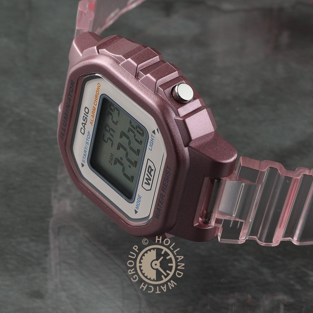 Relógio Casio Vintage LA-20WHS-4AEF Collection transparent • EAN: 4549526345524 • Relogios.pt