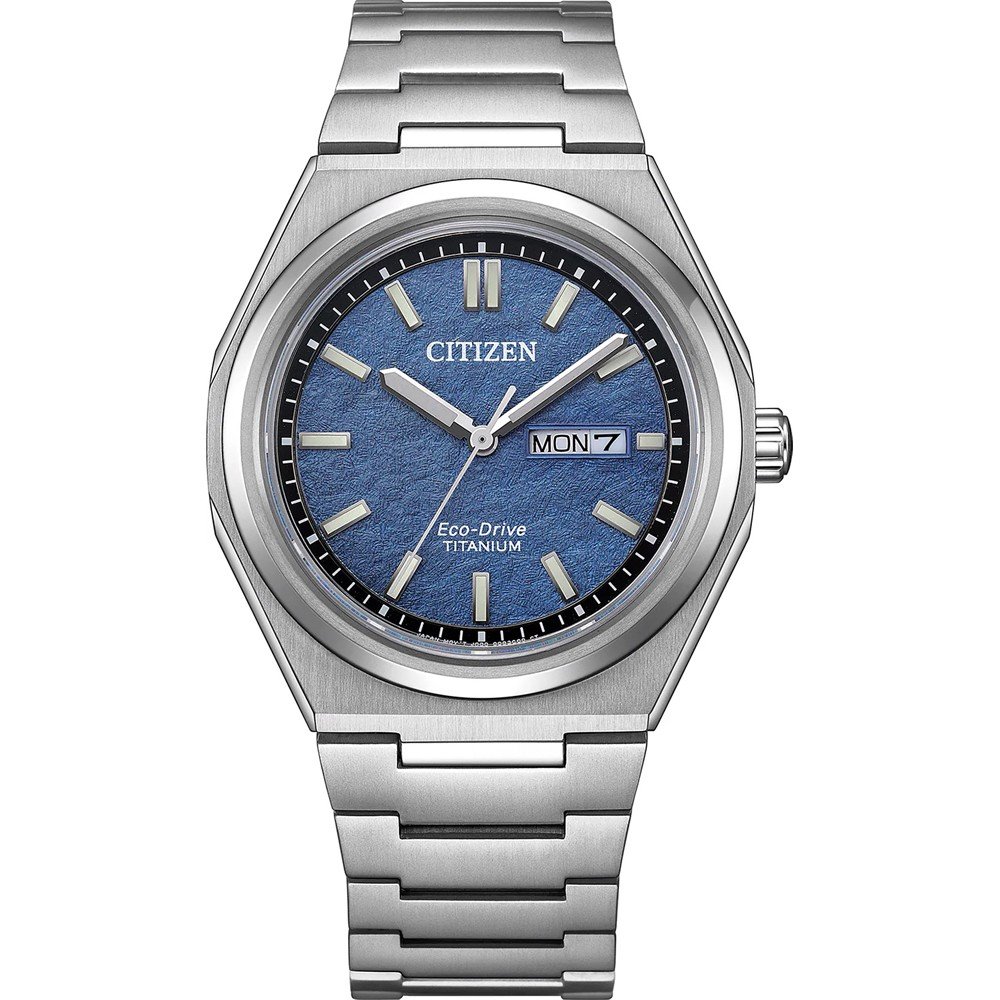 Relógio Citizen Super Titanium AW0130-85LE Zenshin • EAN: 4974374341709 ...