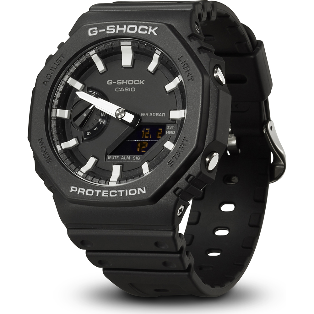 Relógio G-Shock Classic Style GA-2100-1AER Carbon Core • EAN ...