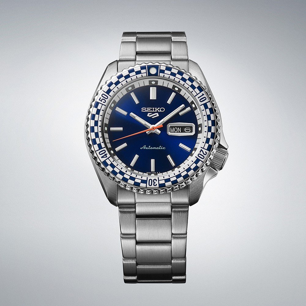 Relógio Seiko 5 Sports SRPK65K1 Seiko 5 Sports ‘Checkered Flag’ • EAN ...