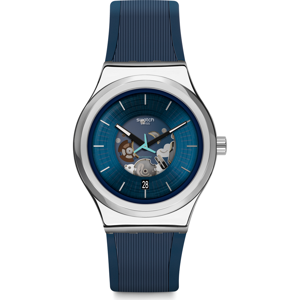 Relógio Swatch Sistem 51 Irony YIS430 Bluerang • EAN: 7610522831377 ...