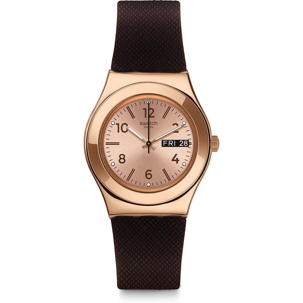 Relógio Swatch Irony Medium YLG701 Brownee • EAN: 7610522786059 ...