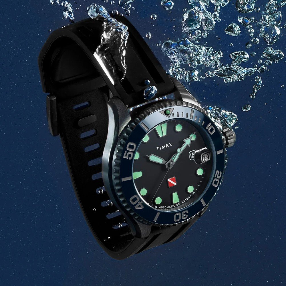 Relógio Timex Tiburón TW2W21100 Tiburón - The Atlantis Collection • EAN ...