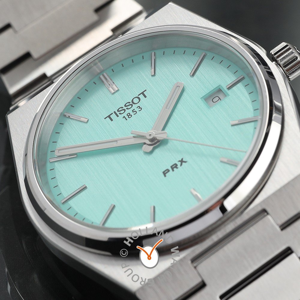 relógio Tissot PRX T1374101109101 PRX - Tiffany Blue • EAN ...